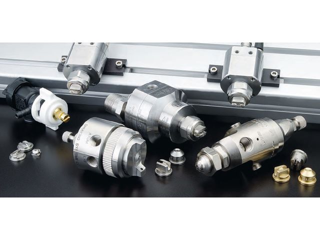 Automated spray nozzles | Contact SPRAYING SYSTEMS FRANCE