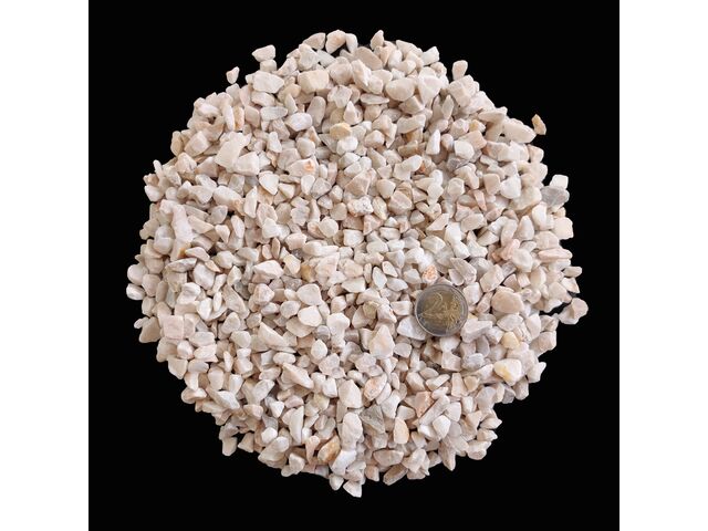 Decorative marble granules: BLANC PYRENEES® | Contact PROVENÇALE S.A.