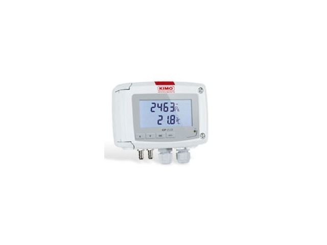 Differential pressure and temperature sensor : CP 210-R | Contact KIMO ...