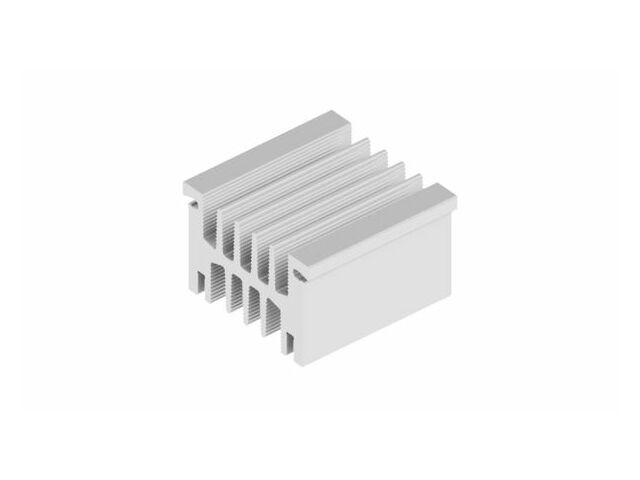 Extruded heatsinks for lock-in retaining spring | Contact Fischer ...