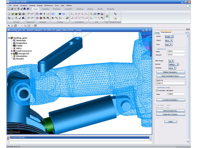 FEA Modeling Solution : Patran | Contact MSC SOFTWARE