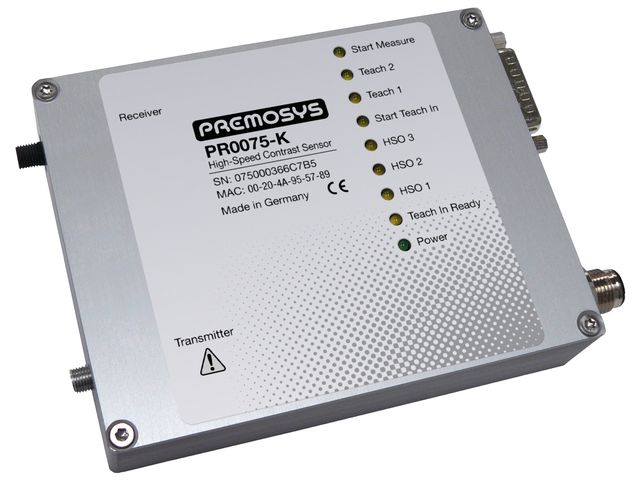 High Speed Contrast Sensor PR0075-K | Contact PREMOSYS GMBH
