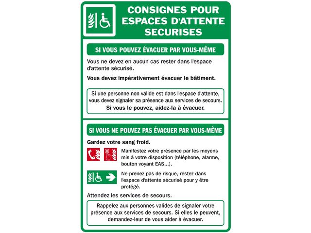 Instructions for secure waiting areas | Contact SBE DIRECT