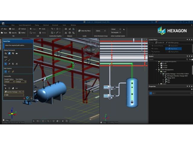Intergraph Smart® 3D | 3D CAD Software | Contact Hexagon Asset Lifecycle Intelligence