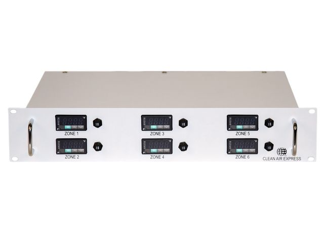 MULTI ZONES ON RACK | Temperature Controller | Contact CLEANAIR ENGINEERING EUROPE