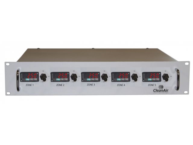 MULTI ZONES ON RACK | Temperature Controller | Contact CLEANAIR ...