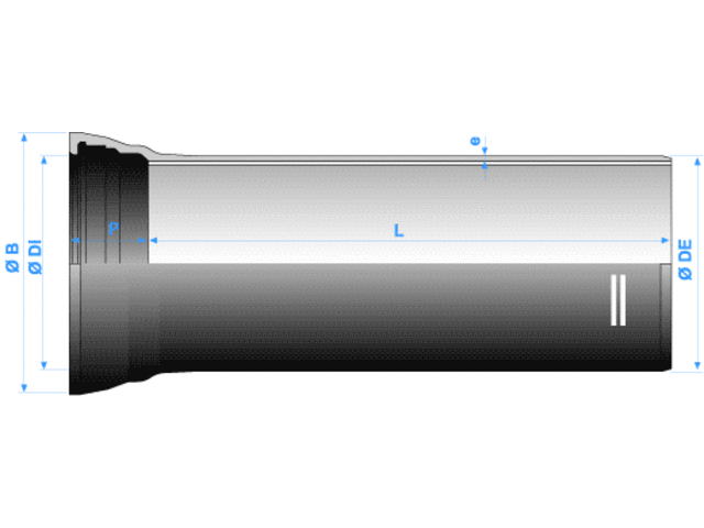 Pipe with STANDARD joint Vi | Contact SAINT GOBAIN PAM