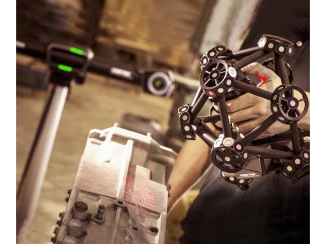 Portable 3D scanner : MetraScan 3D | Contact AMETEK SAS DIVISION CREAFORM