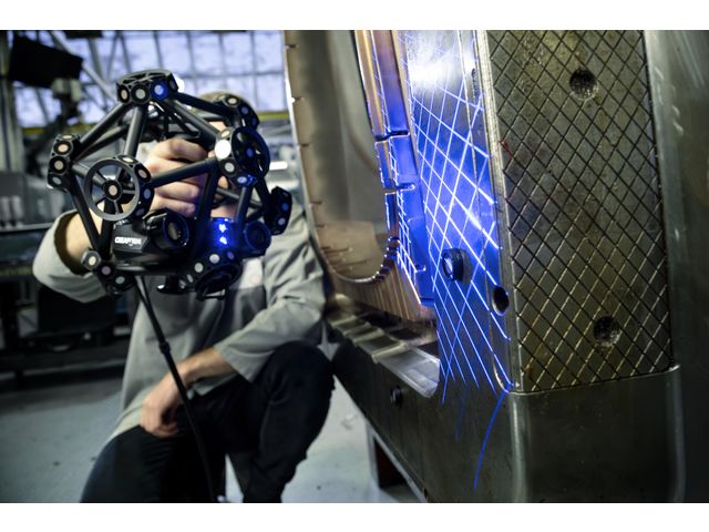 Portable 3D scanner : MetraScan 3D | Contact AMETEK SAS DIVISION CREAFORM