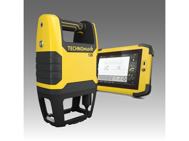 Portable wireless dot peen marking machine Easy | Contact Technomark