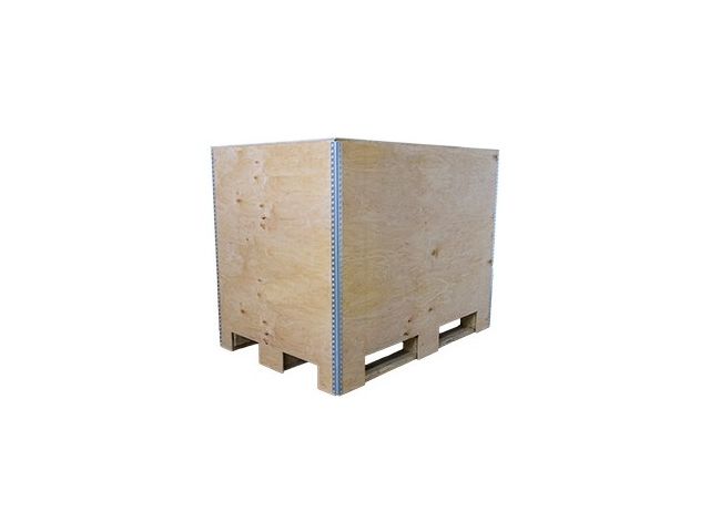 Reusable collapsible plywood boxes | EUROBOX 61 | Contact NO-NAIL BOXES