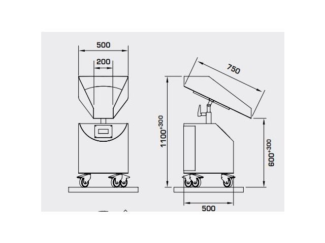 Rotary slide for the loading of bags and boxes | Contact DK TECHNOLOGIES