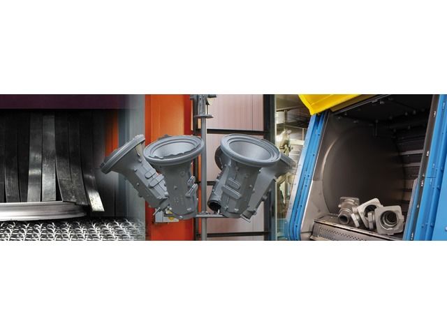 Satellite rotary table blast machine | Contact AGTOS GmbH