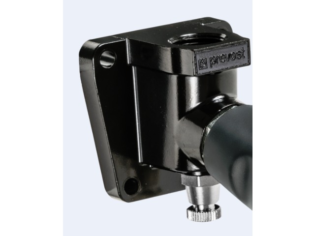 Single couplings wall-mounted plumbing fitting | Contact Prevost
