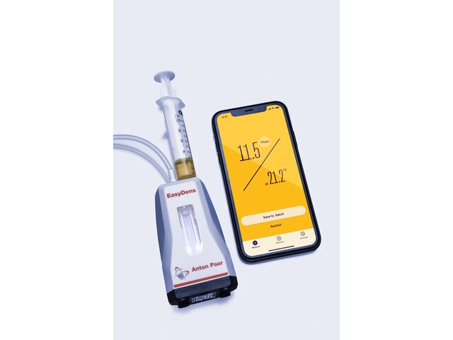 Smart Density Meter : EasyDens | Contact Anton Paar France