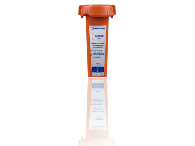 Sterilised individual eyewash - SIEW | Contact PREVOR