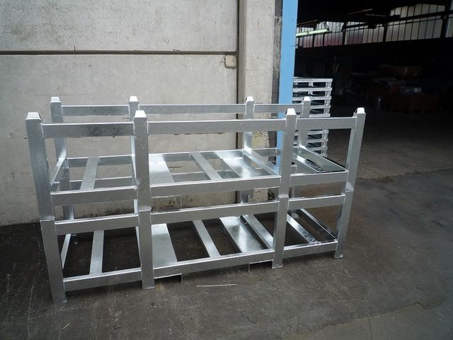 Storage transport rack for profiles | Contact SCHNEIDER LOGISTICS