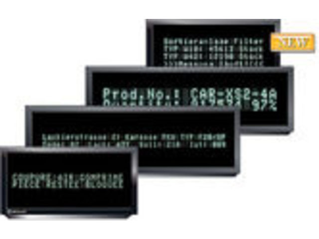 Text displays for panel mounting | Contact SIEBERT FRANCE