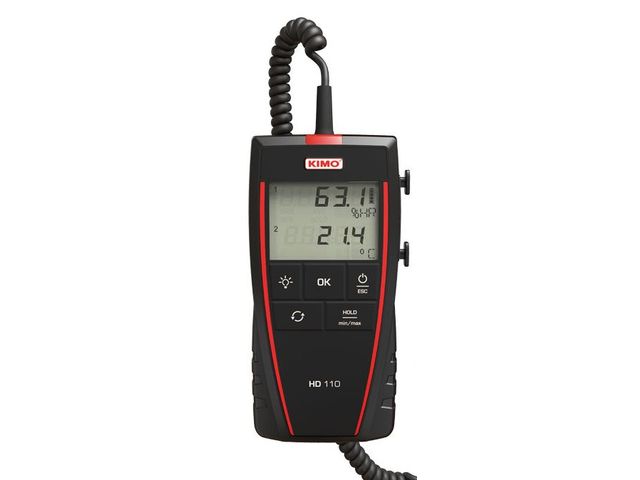 Thermo-hygrometer HD110 | Contact KIMO INSTRUMENTS