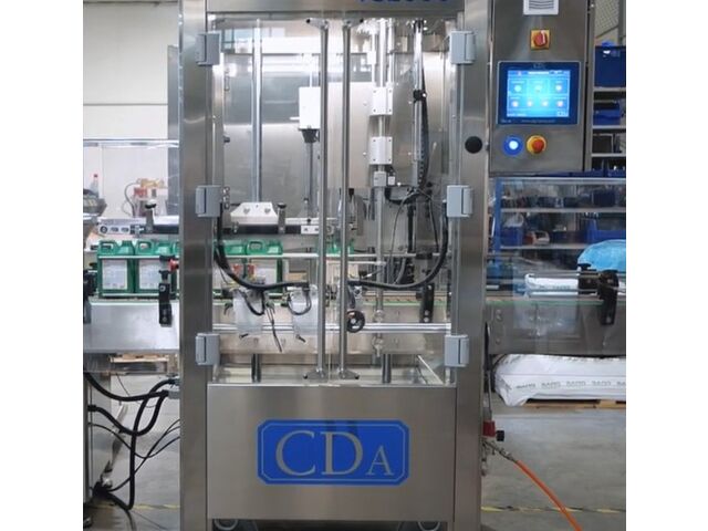 VS 2000 automatic screw capper | Contact CDA - Remplisseuses & Étiqueteuses