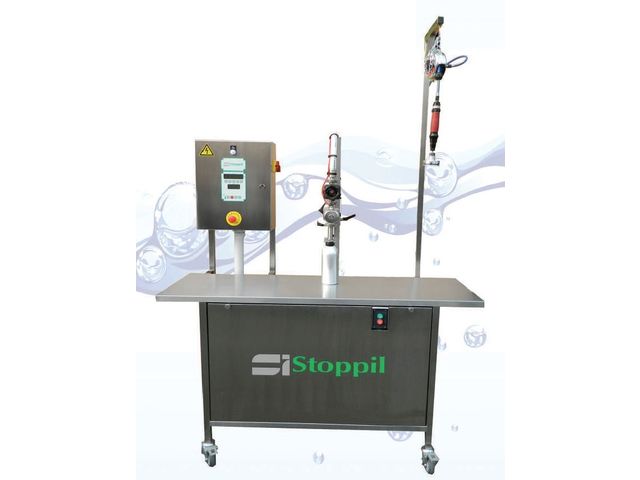 Weight control semi automatic filler | Contact STOPPIL S.A.S