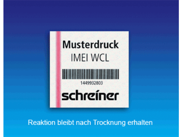 Wet-Check-Label Proof of moisture intrusion | Contact SCHREINER PROTECH