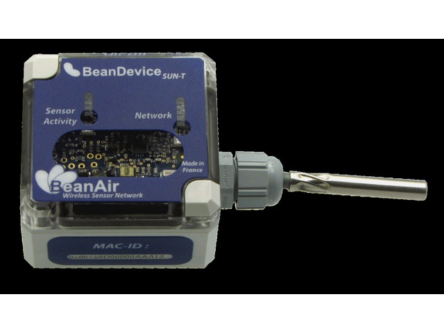 Wireless Light & Temperature Sensor - EcoSensor SUN-T | Contact BEANAIR