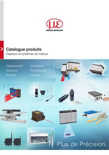 Catalogs MICRO-EPSILON France | Industrial products
