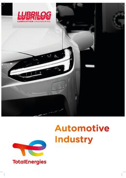 Download Lubrilog Automotive Industry brochure TotalEnergies Lubrifiants